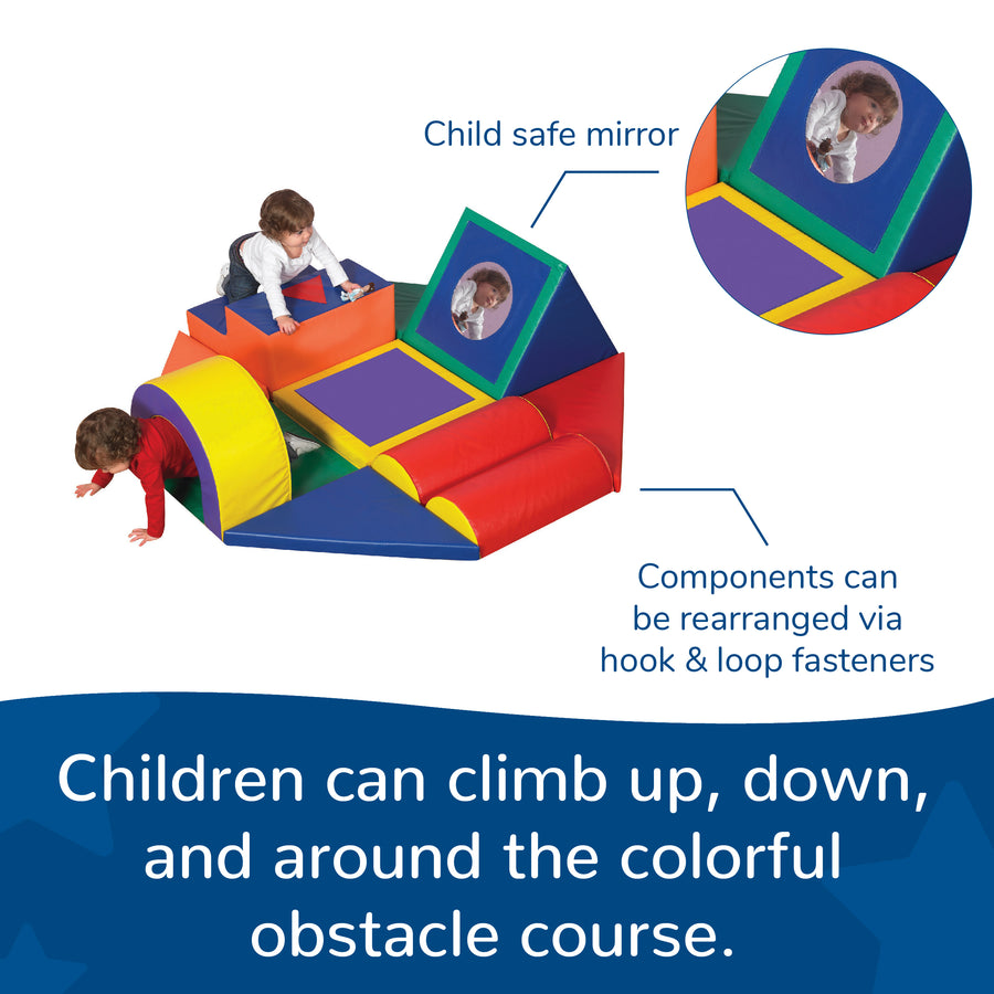 #9080 Shape and Play Obstacle Course - Rainbow - Factory Select