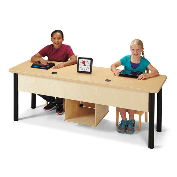 #1108 Jonti-Craft® Dual Computer Lab Table - Factory Select