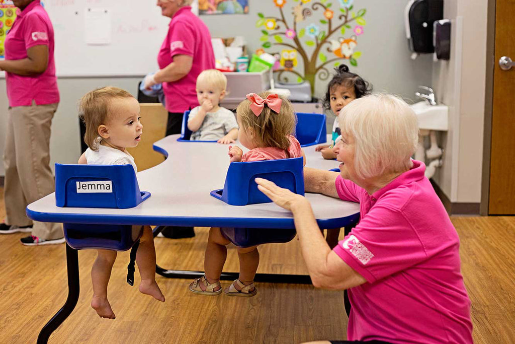 #39153 Toddler Tables 6-Seat Feeding Table - Factory Select