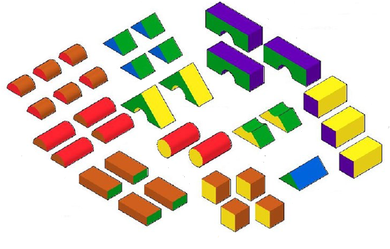 #8903 Big Blocks - Set A & B - Factory Select